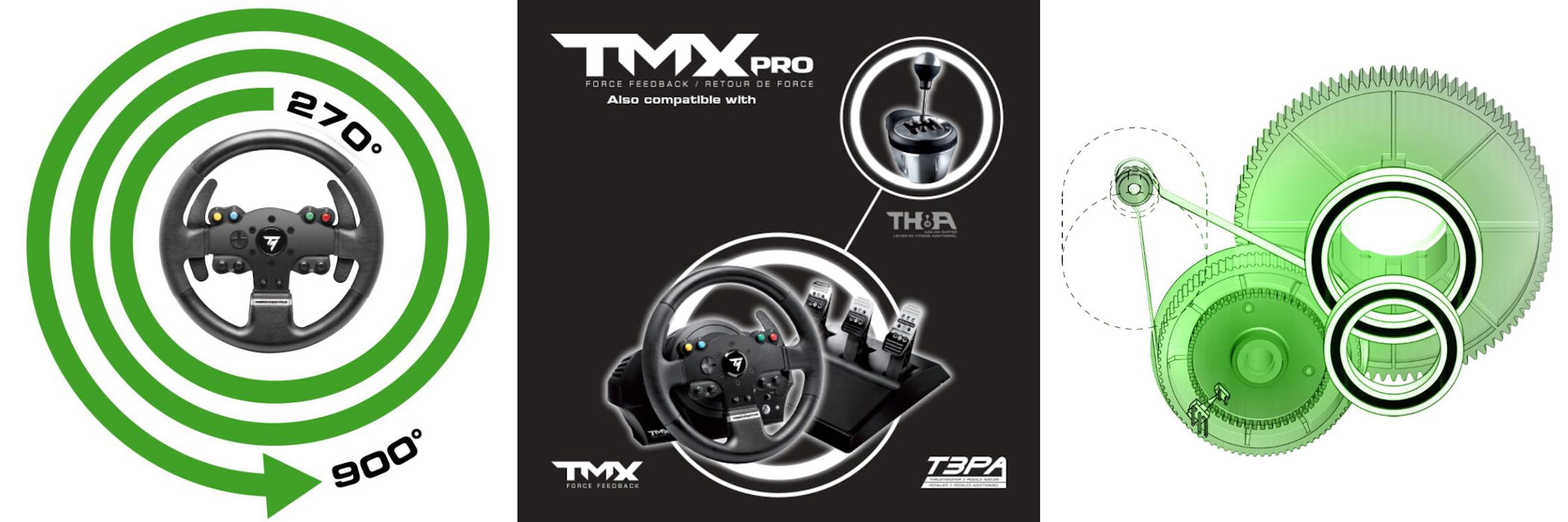 PLAYSEAT Polska » THRUSTMASTER TMX PRO Racing Wheel